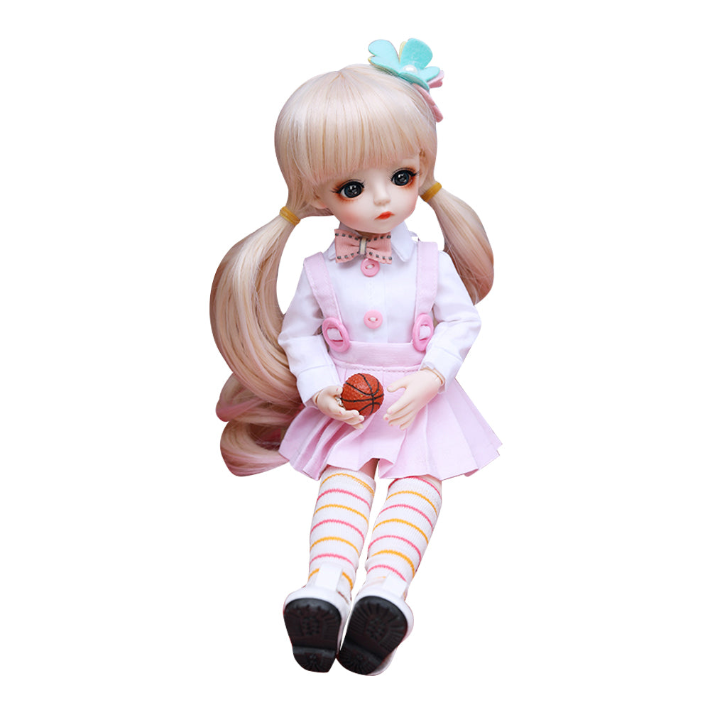 UCanaan BJD Doll, 1/6 SD Dolls 12 Inch 18 Ball Jointed Doll DIY Toys w ...