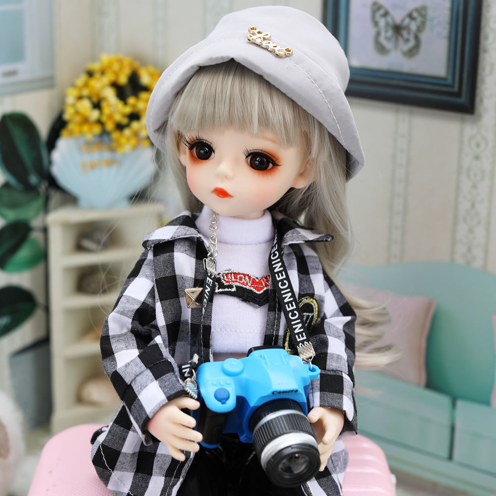 UCanaan BJD Doll, 1/6 SD Dolls 12 Inch 18 Ball Jointed Doll DIY Toys w ...